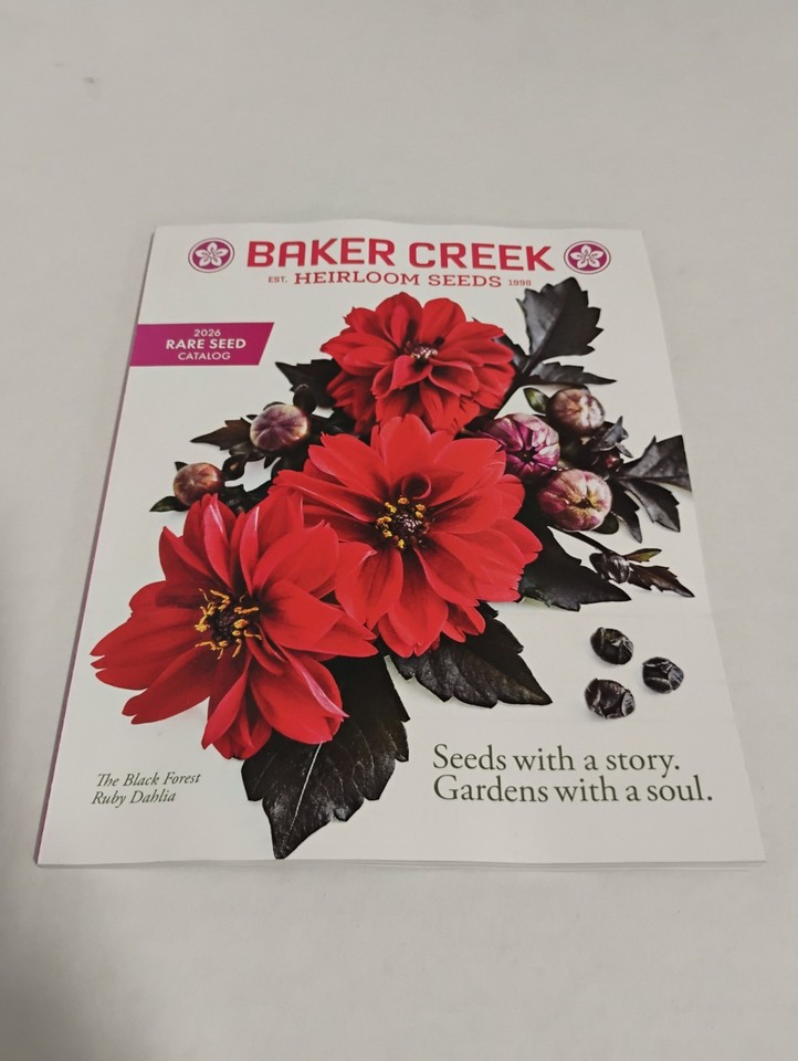 Baker Creek Heirloom Seeds - 2026 Rare Seed Catalog. Seeds With A Story ...