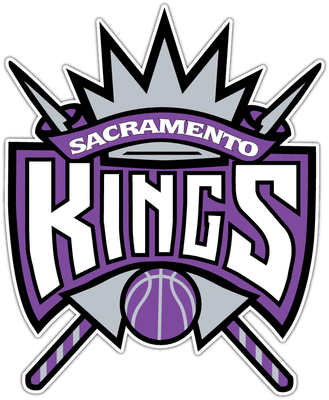 Sacramento Kings NBA Basketball Bumper Window Locker Sticker Decal 5"X5 ...