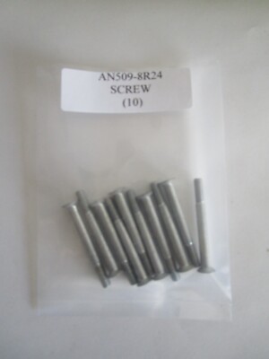AN509-8R24 Flat Countersunk Screw 8-32 x 1-17/32" Phillips Steel - Lot ...