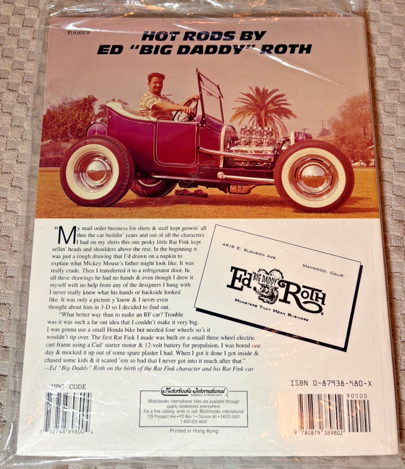 Hot Rods by Ed Big Daddy Roth - Paperback By Roth, Ed -SIGNED ...