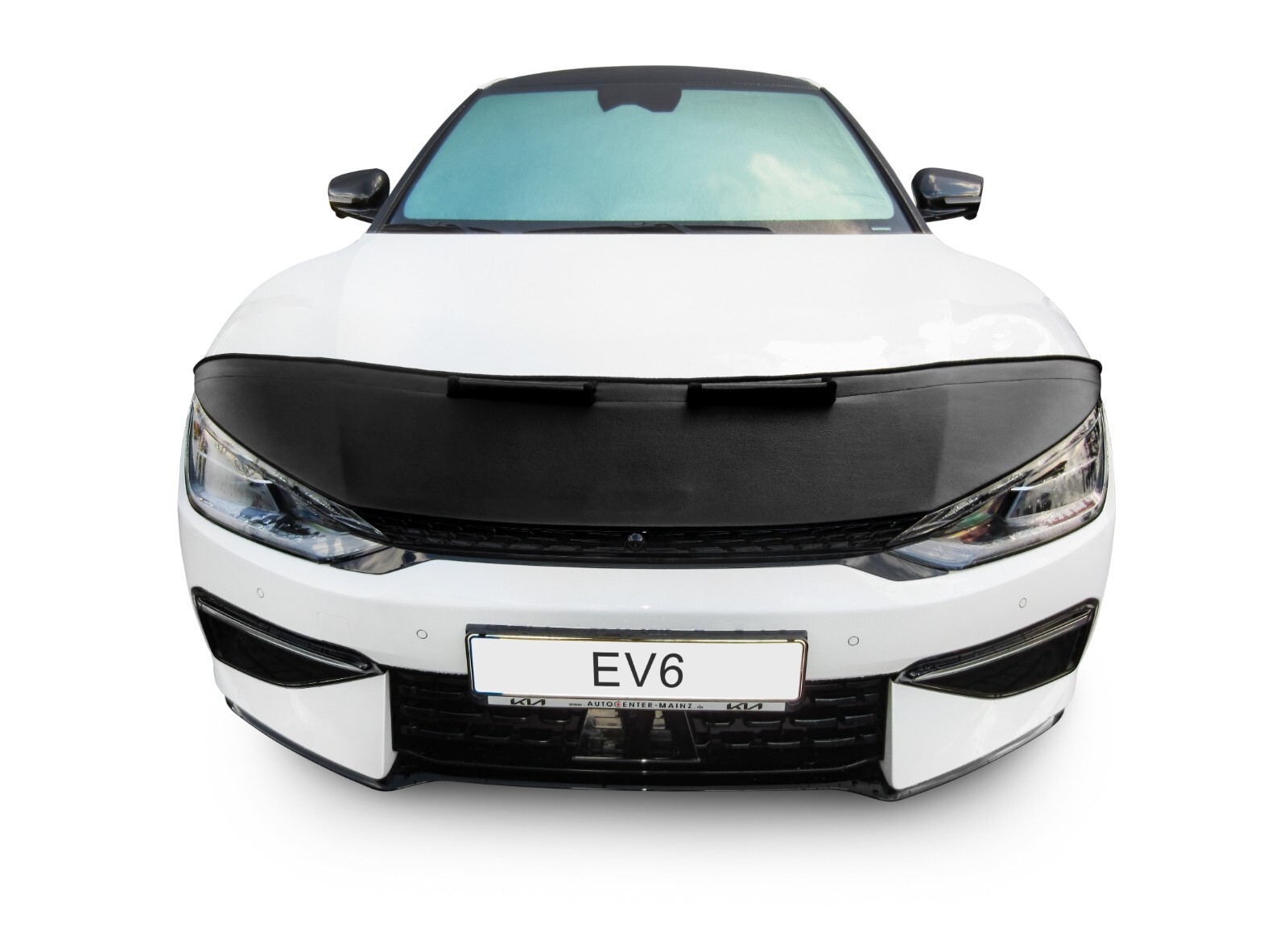 CAR HOOD BONNET BRA fits Kia EV6 since 2021 NOSE FRONT END MASK TUNING ...