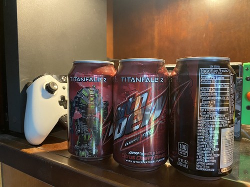Mountain Dew Game Fuel - Titanfall 2 - Full Unopened Can (Collectible ...