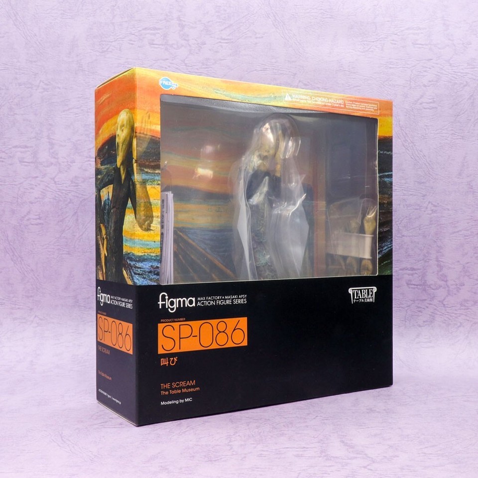 The Table Museum Edvard Munch The Scream 5.5" Action Figure figma ...