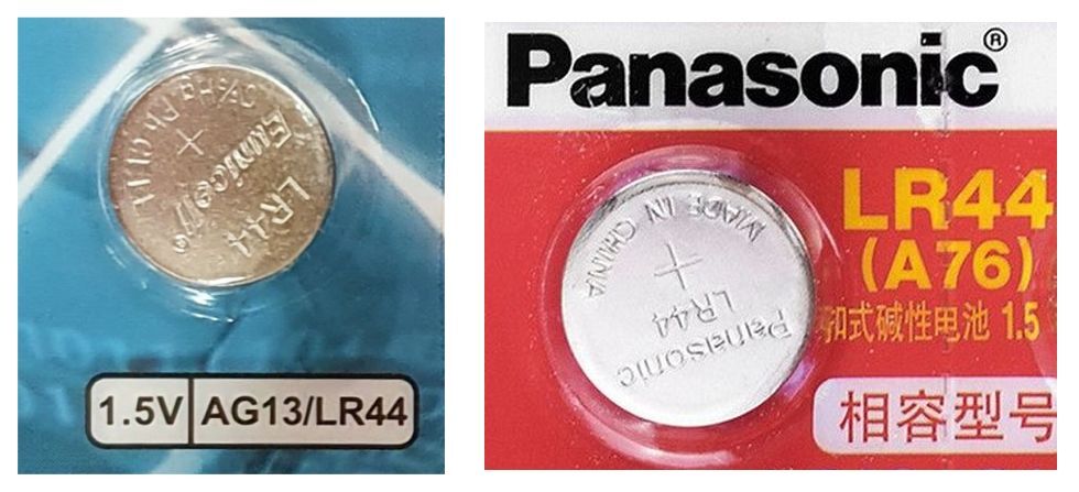 LR44 AG13 A76 1.5V Alkaline Coin Button Battery Remote Cell Watch Toy ...