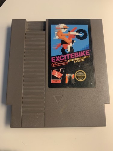 Excitebike (Nintendo Entertainment System NES, 1985) *TESTED ...