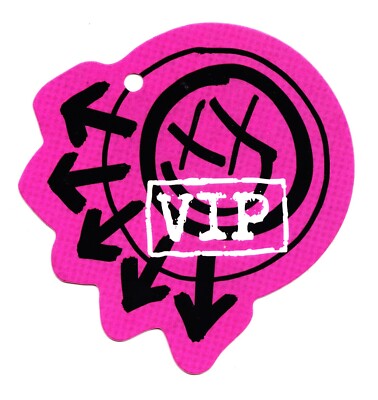 Blink-182 VIP Lounge Laminate Backstage Pass 2023/2024 One More Time ...