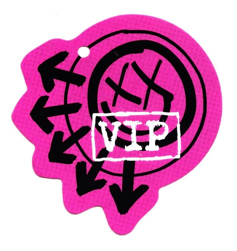 Blink-182 VIP Lounge Laminate Backstage Pass 2023/2024 One More Time ...