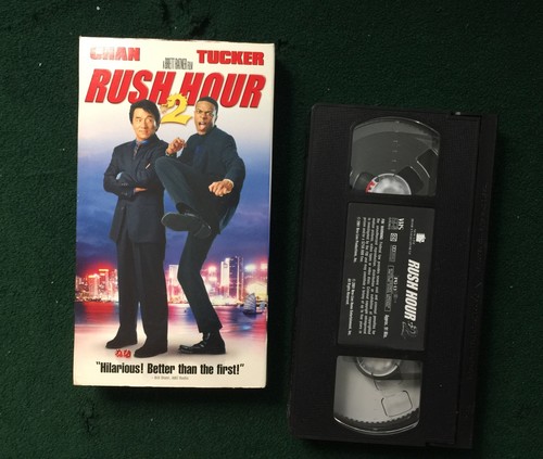 Rush Hour 2 VHS 2001 Jackie Chan Chris Tucker 794043540233 | eBay