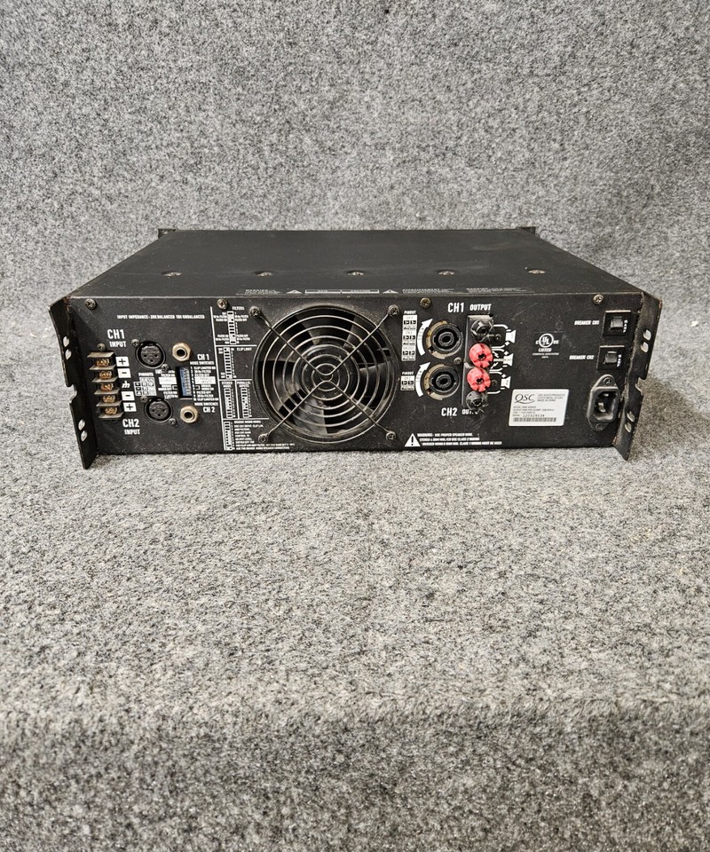 QSC RMX 4050HD Professional Power Amplifier Tested Ships Free | eBay