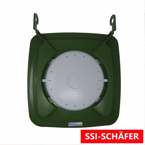 Madendeckel SSI-Schäfer 120 Liter Grün für Biotonnen, Restmülltonnen ...