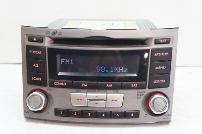 2013 Subaru Outback - Radio/Single-CD/MP3/WMA 86201AJ61A OEM CE617U1 ...