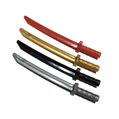 NEW LEGO - Collection - Weapon - sword Katana Flat Silver Pearl Gold ...