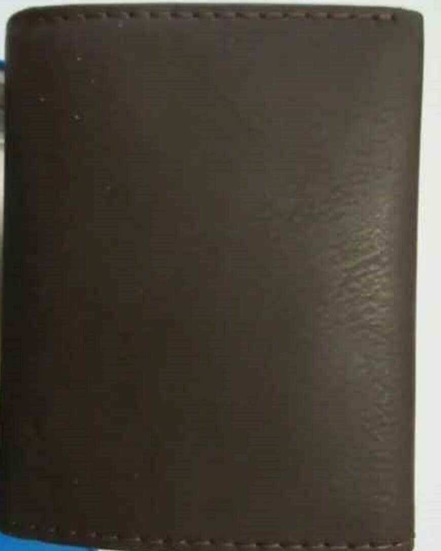Men's Columbia Brown/Tan Two-Tone Leather Traveler Passcase Trifold Wallet NWT | eBay