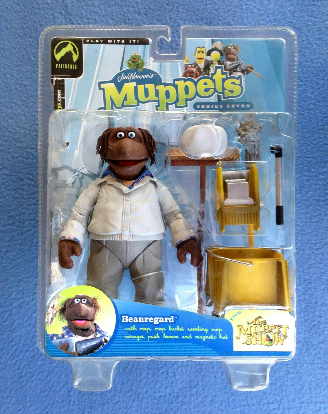 BEAUREGARD THE JANITOR THE MUPPET SHOW PALISADES SERIES 7 MUPPETS 6 ...