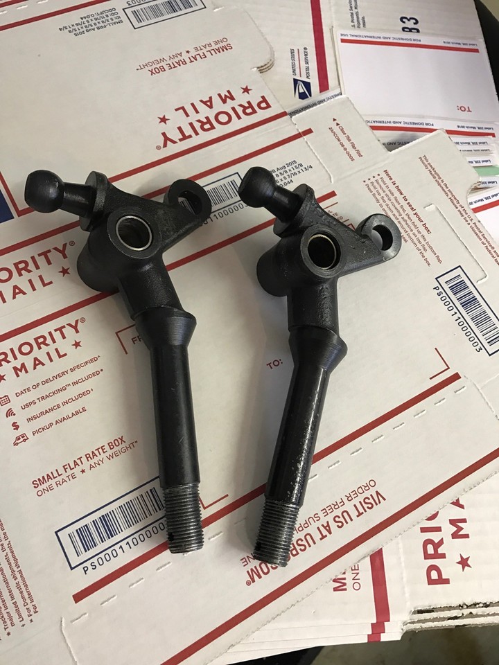 Ford Model A Front Spring Perch Set Of 2 New With Bushings | eBay