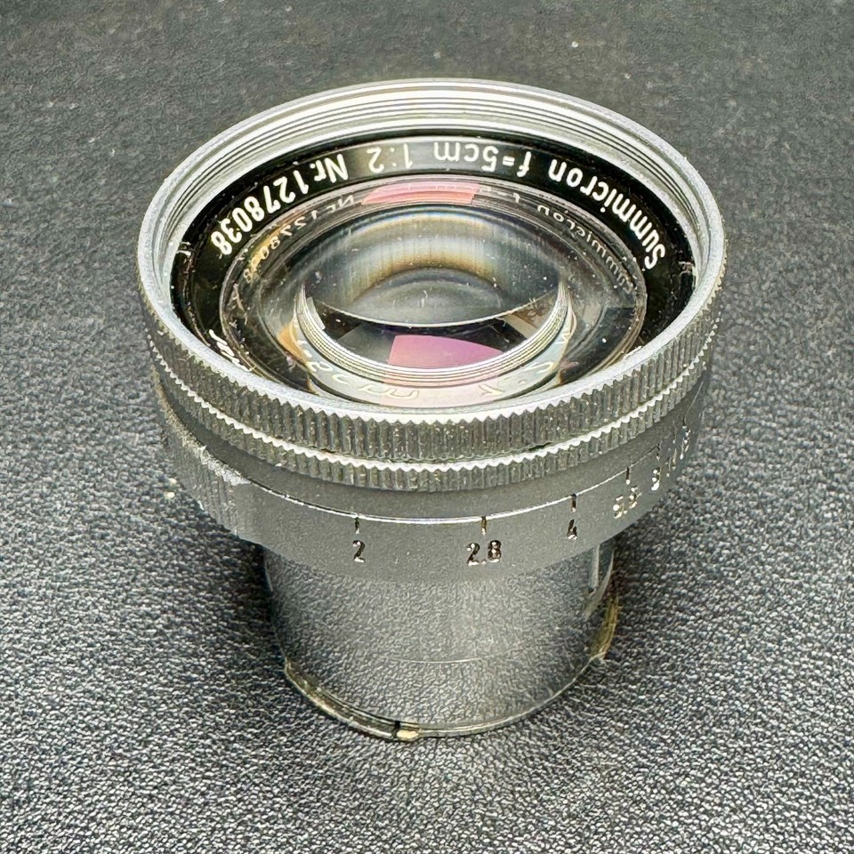 Leica 5cm f2 Summicron Collapsible Optical Assembly | eBay