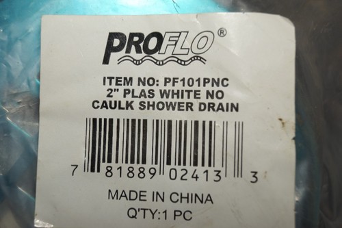 Pro Flo PF101PNC Shower Drain | eBay