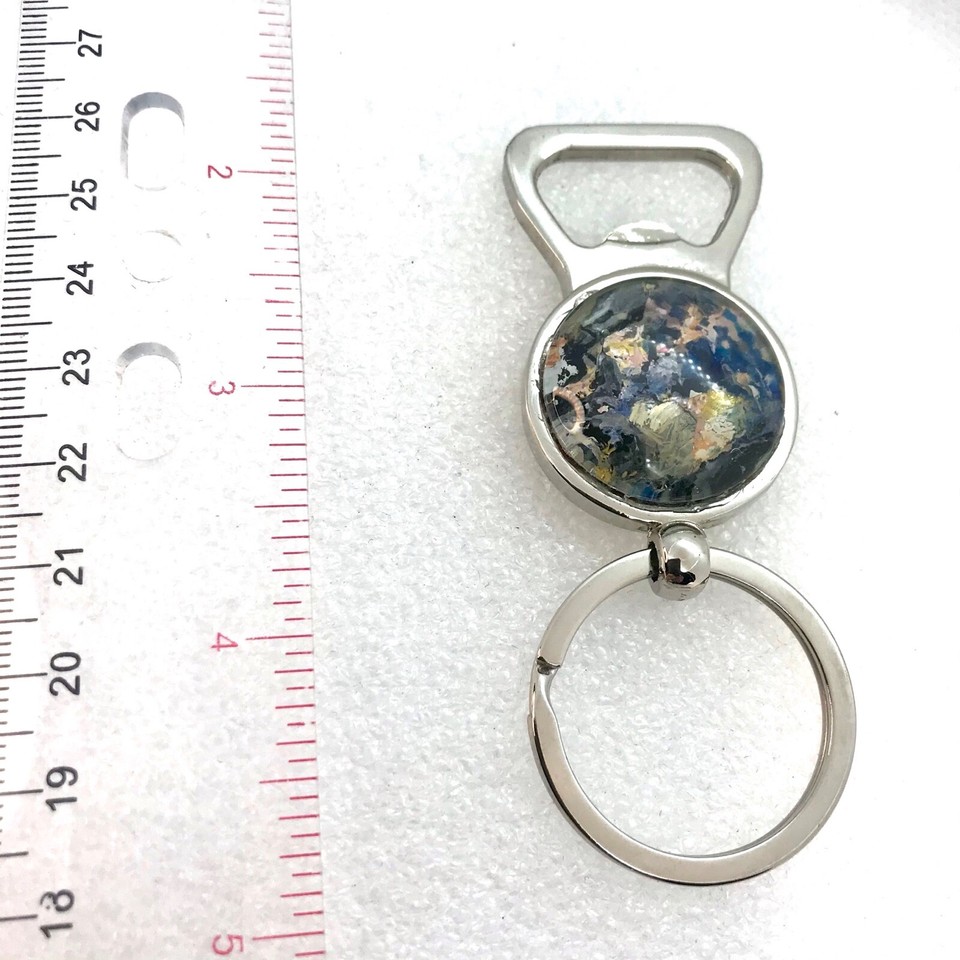 Handmade Key chain key rings charm unique gift idea wearable art ...