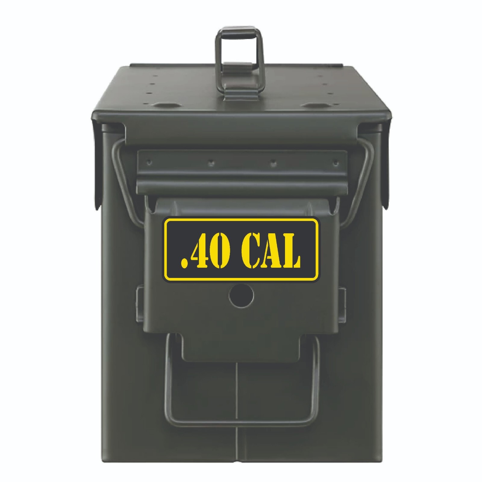 .40 Cal Shot Ammo Can Box Decal Gun Hunting CALIBER Vinyl Decal Sign ...
