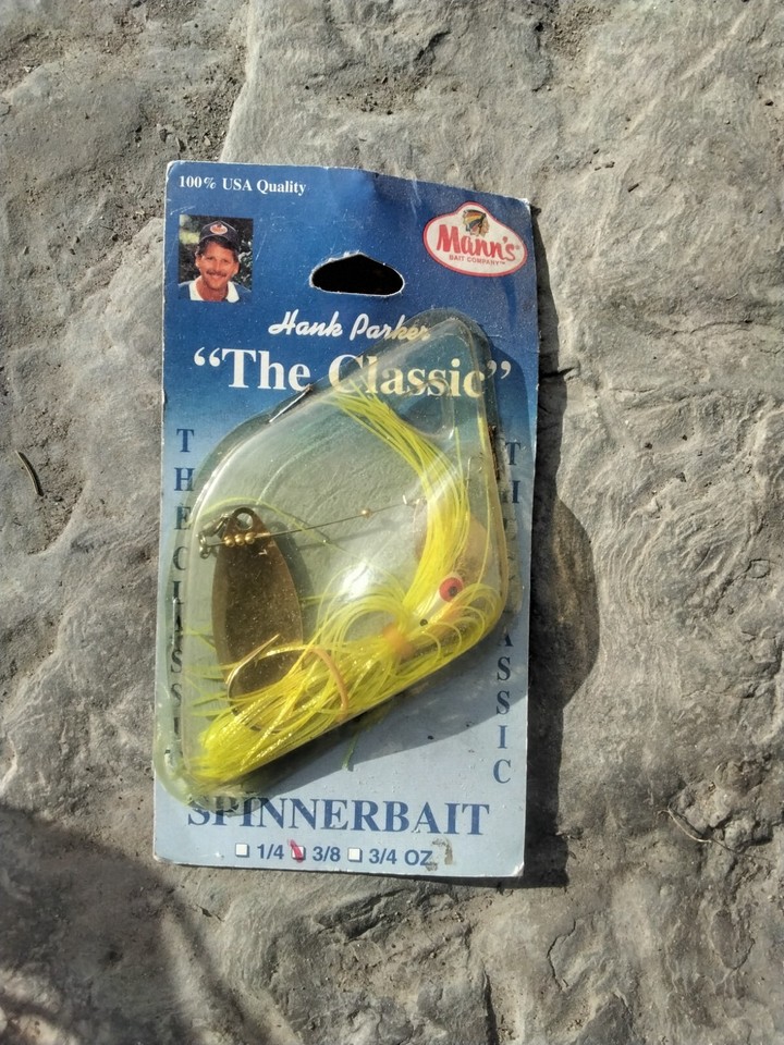 "Mann's" Hank Parker The Classic Spinnerbait | eBay