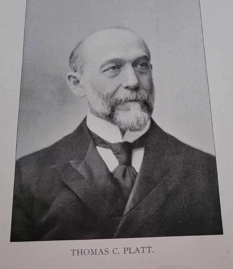 1904 THOMAS C PLATT Tom Easy Boss New York Senator House of ...