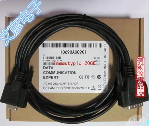 1PCS NEW IC690ACC901 PLC Programming Cable For Fanuc GE 90-70/90-30 ...