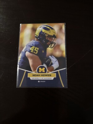 2024 ONIT Michigan Wolverines FOOTBALL card NOAH HOWES | eBay