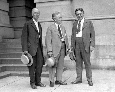 Frank Stevens, Senator Robert. La Follette, Gilbert E. Roe 1924 Photo ...