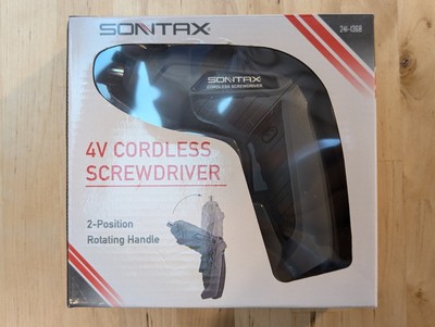 Sontax 4V Cordless Screwdriver | eBay