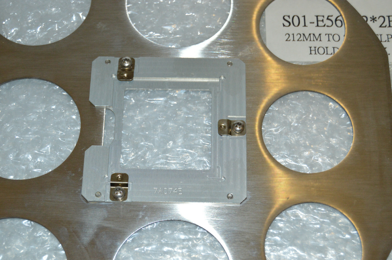 2-PK GELPAK HOLDER ASSY. WAFER DICING FRAME/DISK 7A054B 212MM to 2" S01 ...