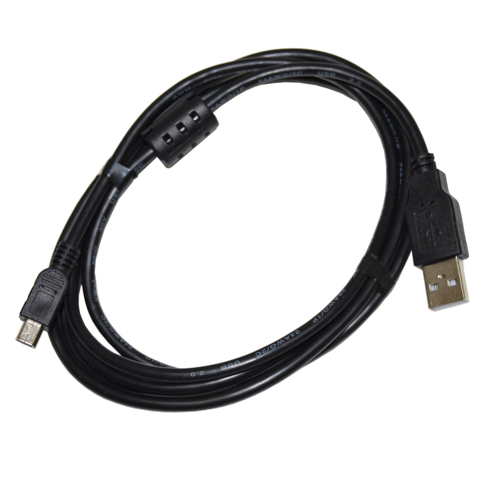 6ft USB to Mini USB Cable for Garmin GPSMAP, Nuvi, StreetPilot, VIRB ...