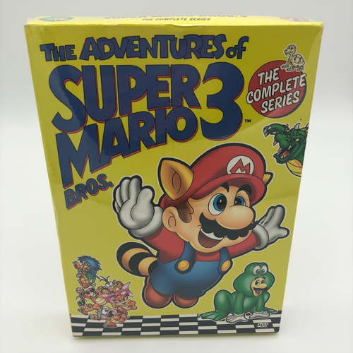 Adventures Of Super Mario Bros 3 - The Complete Series (DVD, 2007, 3 ...