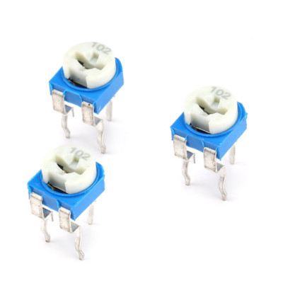 RM065 Horizontal Pot Variable Potentiometer Trimmer Resistors WH06-2 ...