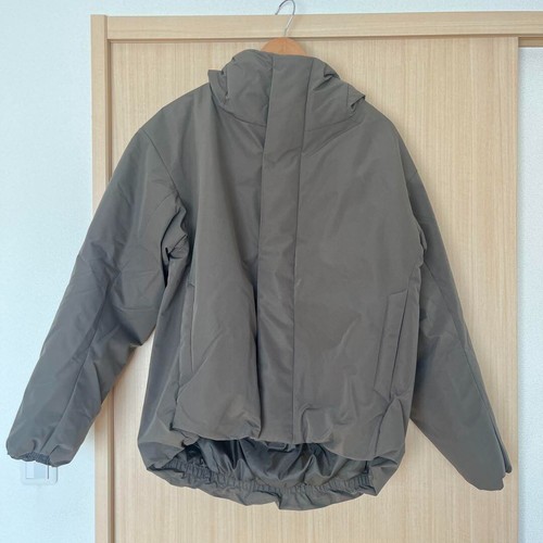 MUJI Washable Padded Hooded Jacket color Dark Mocha Brown size M outer ...