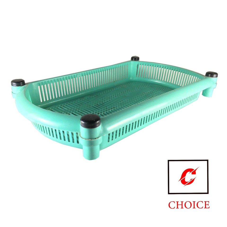 Kitchen Storage Stacking Stackable Basket Fruit Vegetable Plastic Rack ...