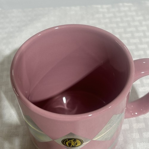 Power Rangers - Pink Ranger 20oz Jumbo Ceramic Laser Mug PREOWNED | eBay