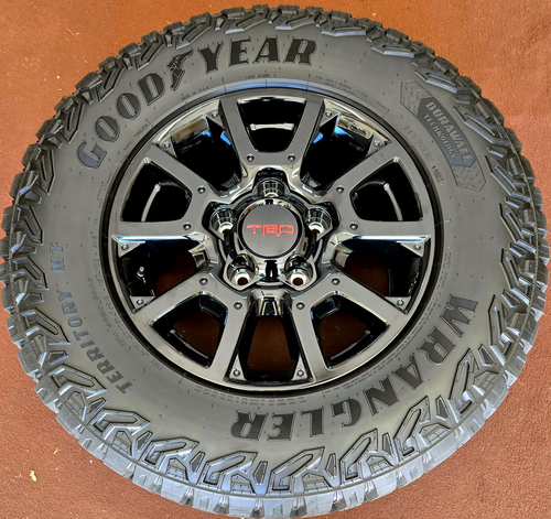 4 New Oem Spec Toyota Tundra Sequoia Black 18" TRD 5x150 Wheels Rims ...