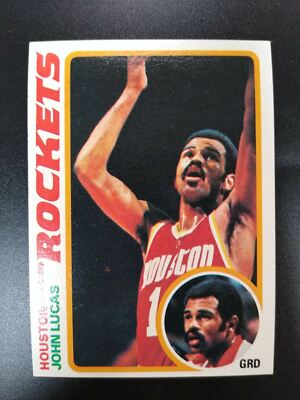1978-79 Topps #106 JOHN LUCAS Houston Rockets NRMT *CT18 | eBay