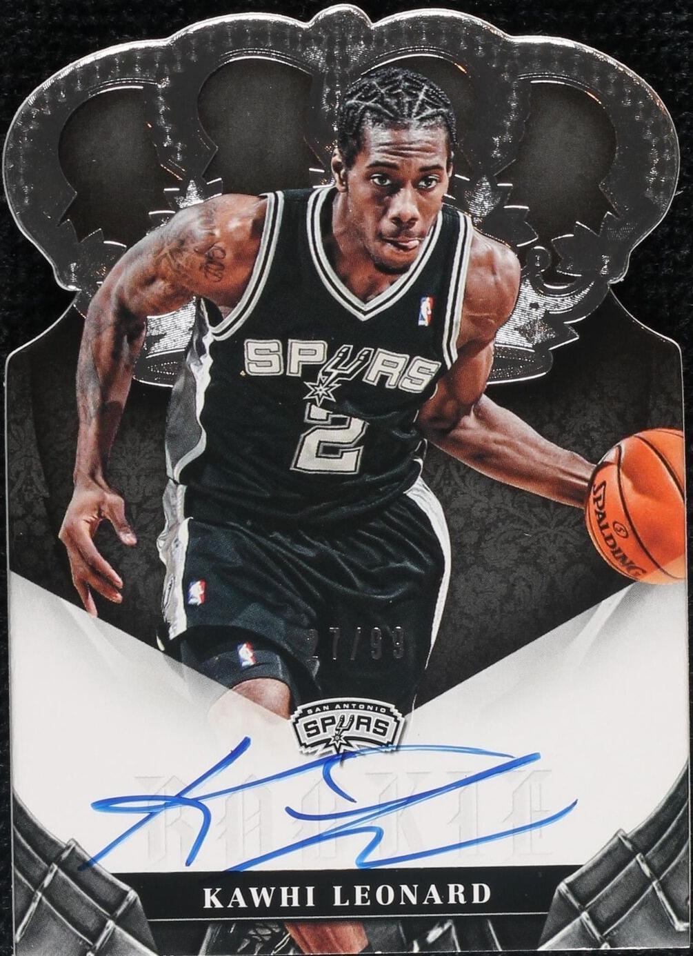 2012-13 Panini Preferred - Rookie Crown Royale Signatures Kawhi Leonard ...