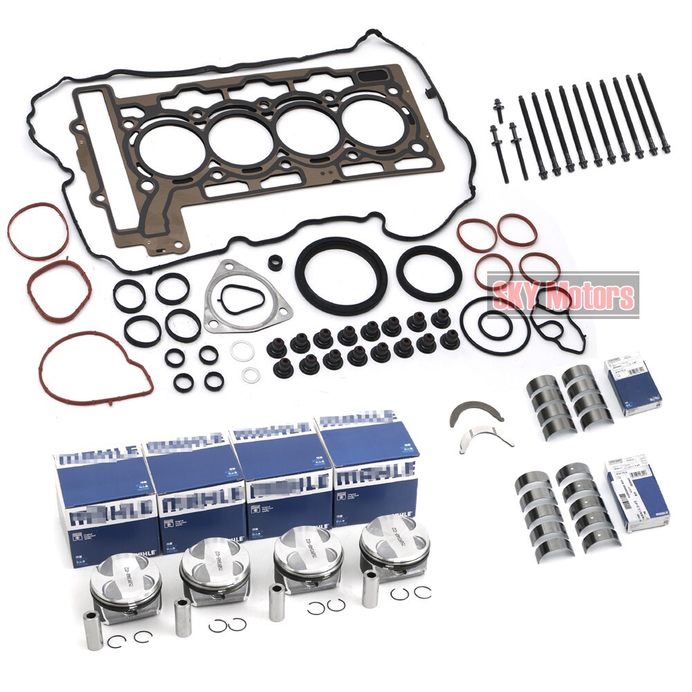 Engine Pistons Overhaul Rebuild Kit CR 11:1 For Mini Cooper R55 R56 N12 ...