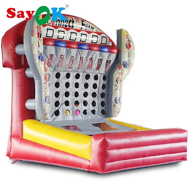 Inflatable Basketball Hoop Carnival Game Inflatable Basketball Double ...