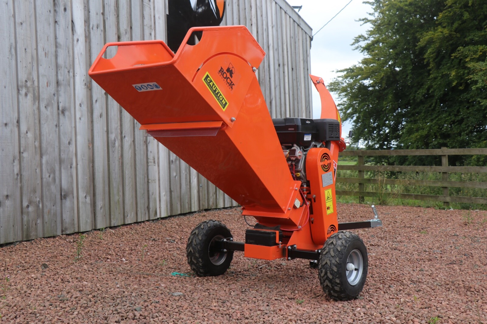 RX-13 Chipper petrol driven portable 13hp wood chipper by Rock ...