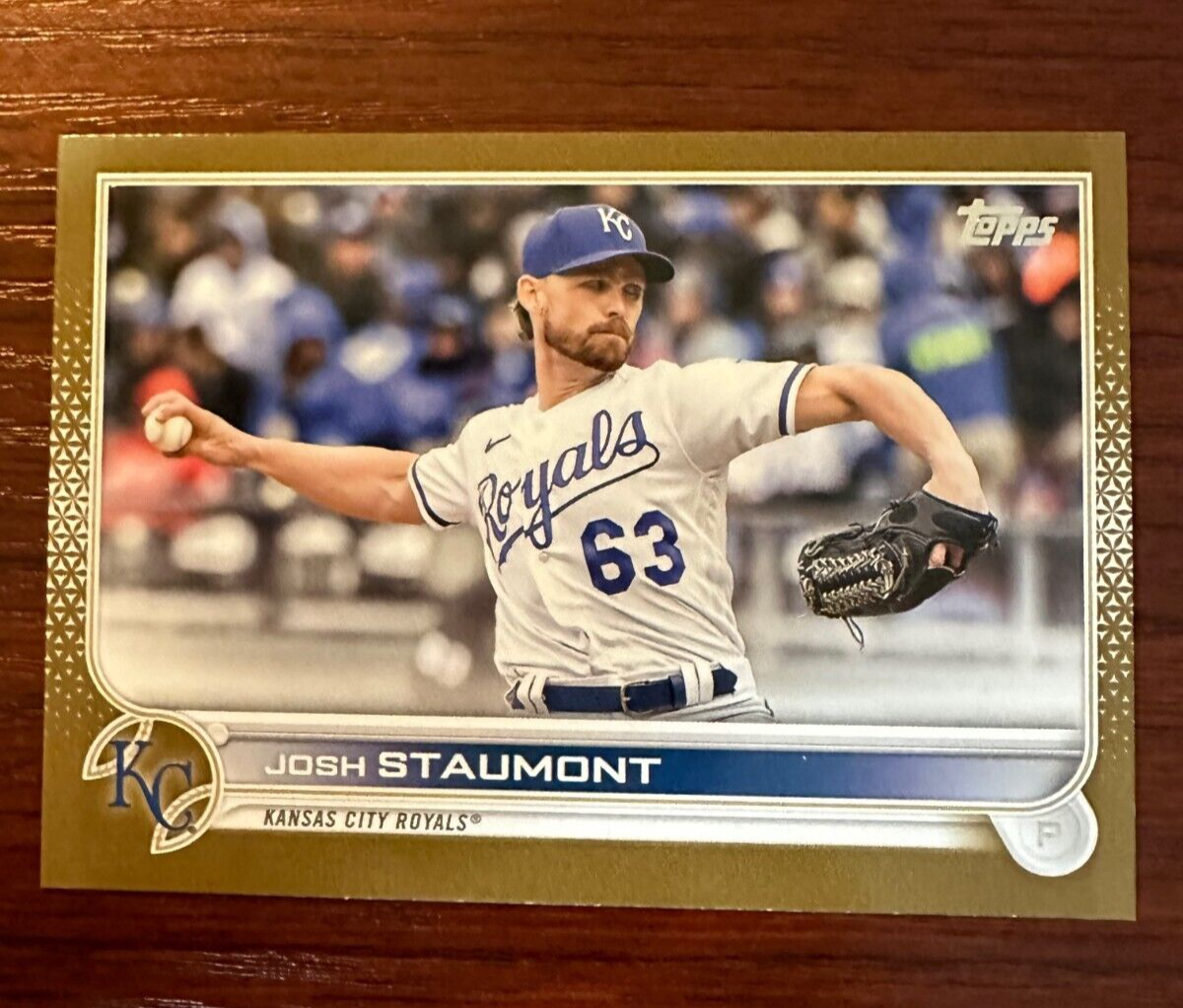 2022 Topps Update Josh Staumont Gold 0558/2022 Royals #US53 | eBay