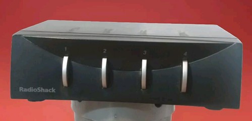 Vtg Radio Shack: 4-Way Audio/Video Selector Switch Model # 15-1978 | eBay