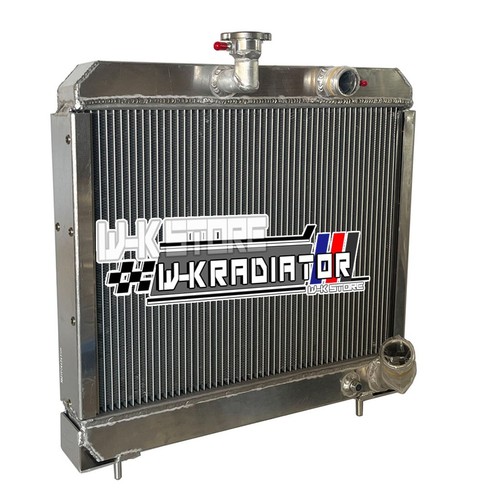 Aluminum Radiator Fit 1969 Jaguar 4.2L XKE E-Type Series 2 1968-1971 M ...