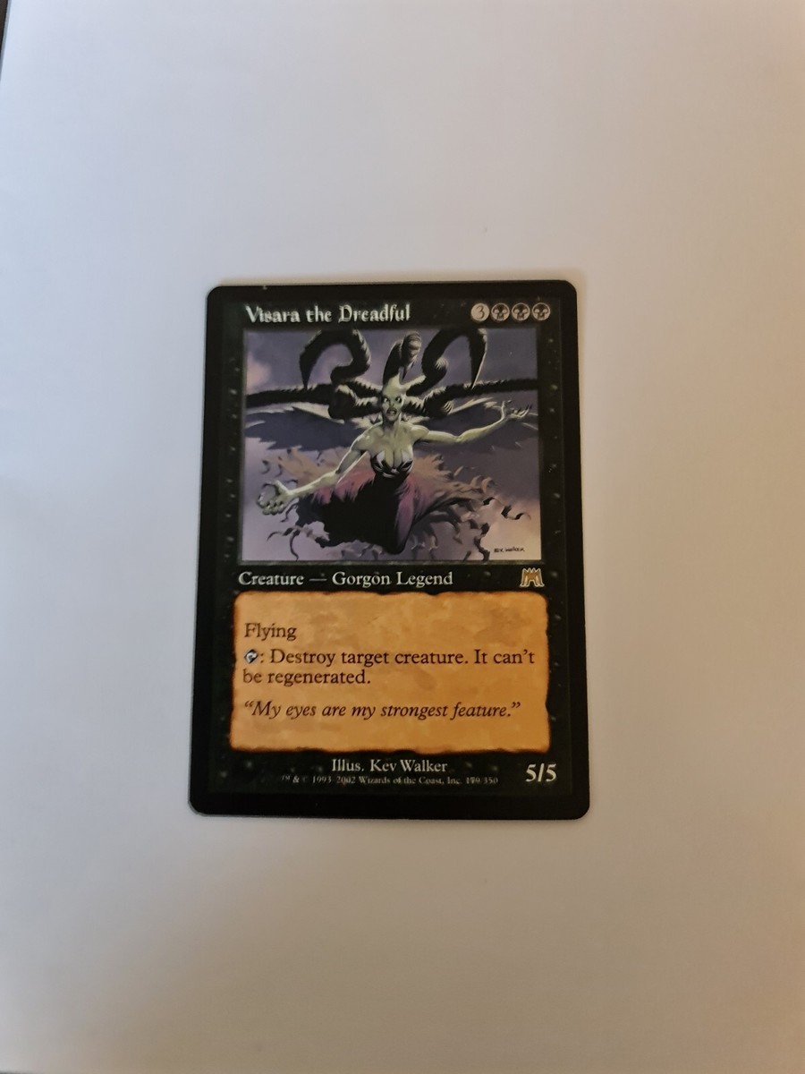 Visara The Dreadful MTG: Ranking All Legends Day 492 | Visara The