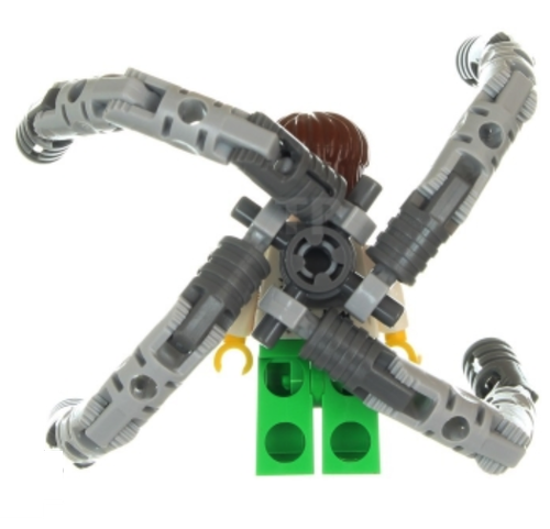 Lego Dr. Octopus 76015 Doc Ock White Lab Coat Super Heroes Minifigure ...
