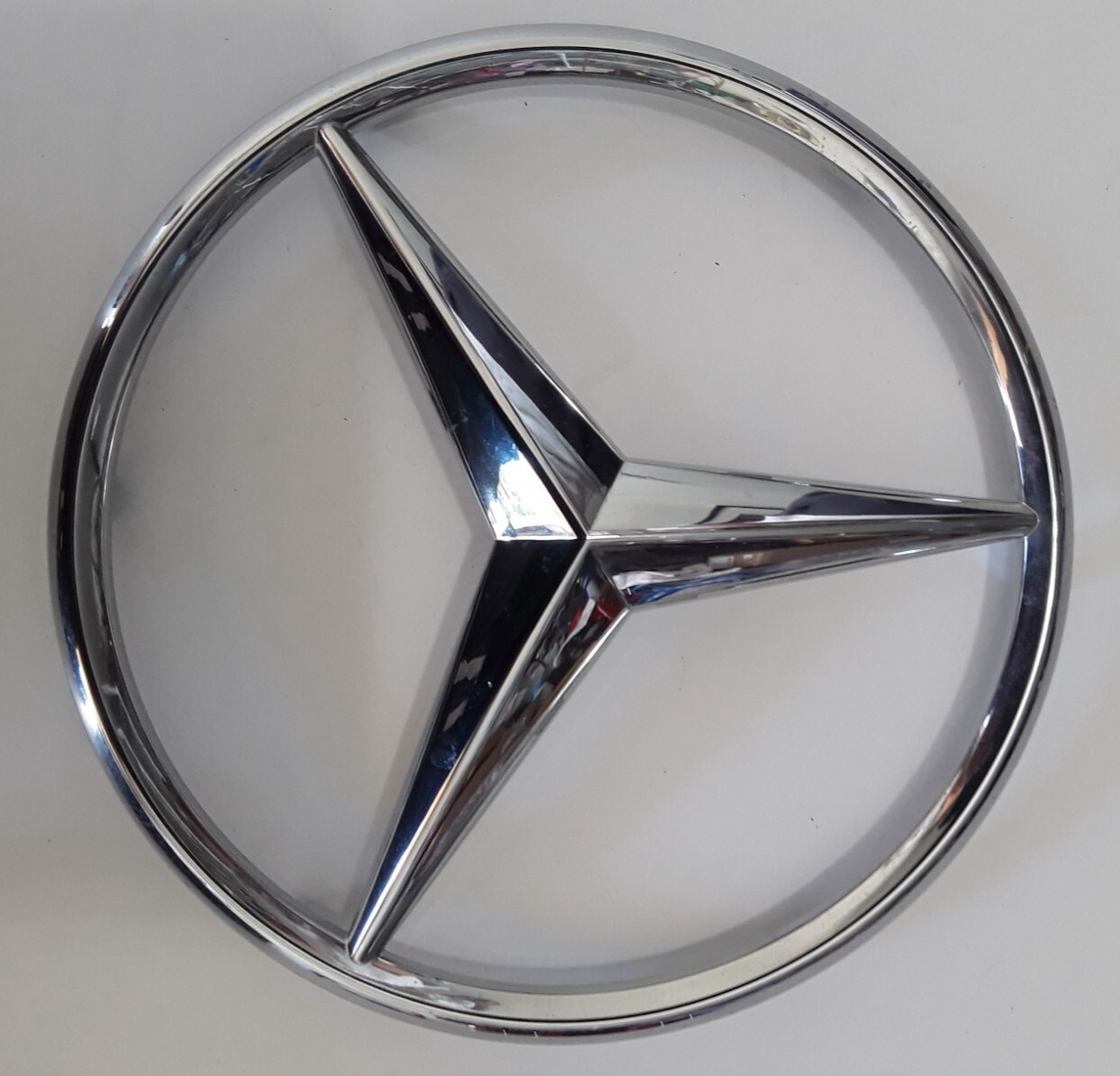 Mercedes-Benz Stern Radiator Grille Emblem 206mm A0008172116 | Chrome ...
