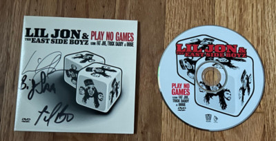Autographed DVD Lil Jon & Eastside Boyz Siged Lil Bo Big Sam Promo Only ...