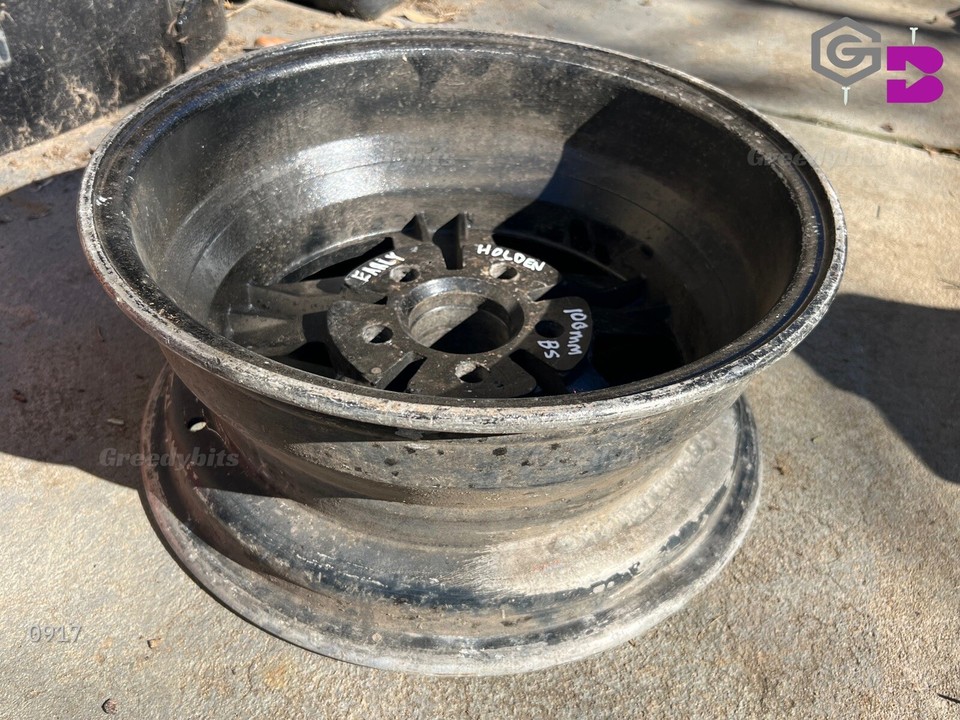 HOLDEN SPRINTMASTER WHEEL 14" x 6" Fits HK HT HG TORANA LC LJ LH LX UC ...